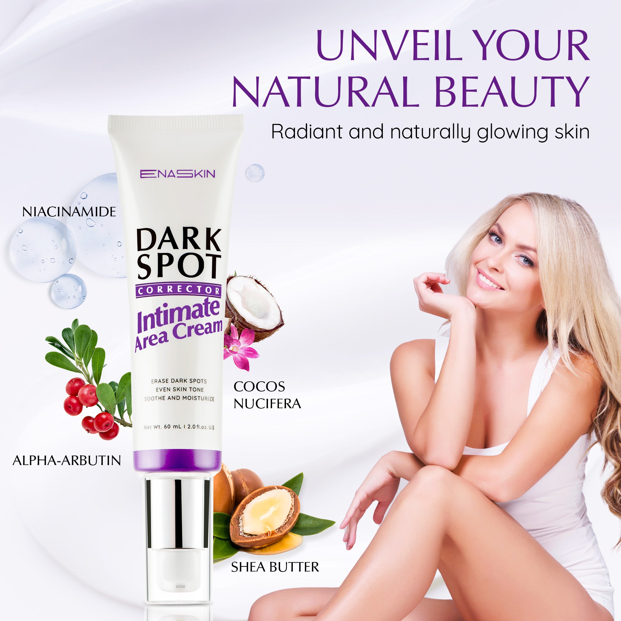 Dark Spot Remover Cream for Intimate Area – EnaSkin